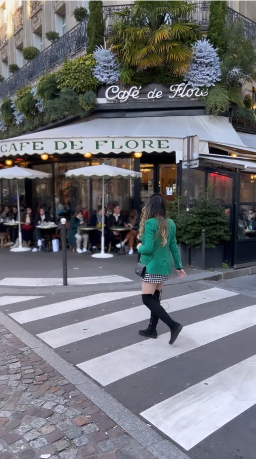 Paris café stop at Café de Flore