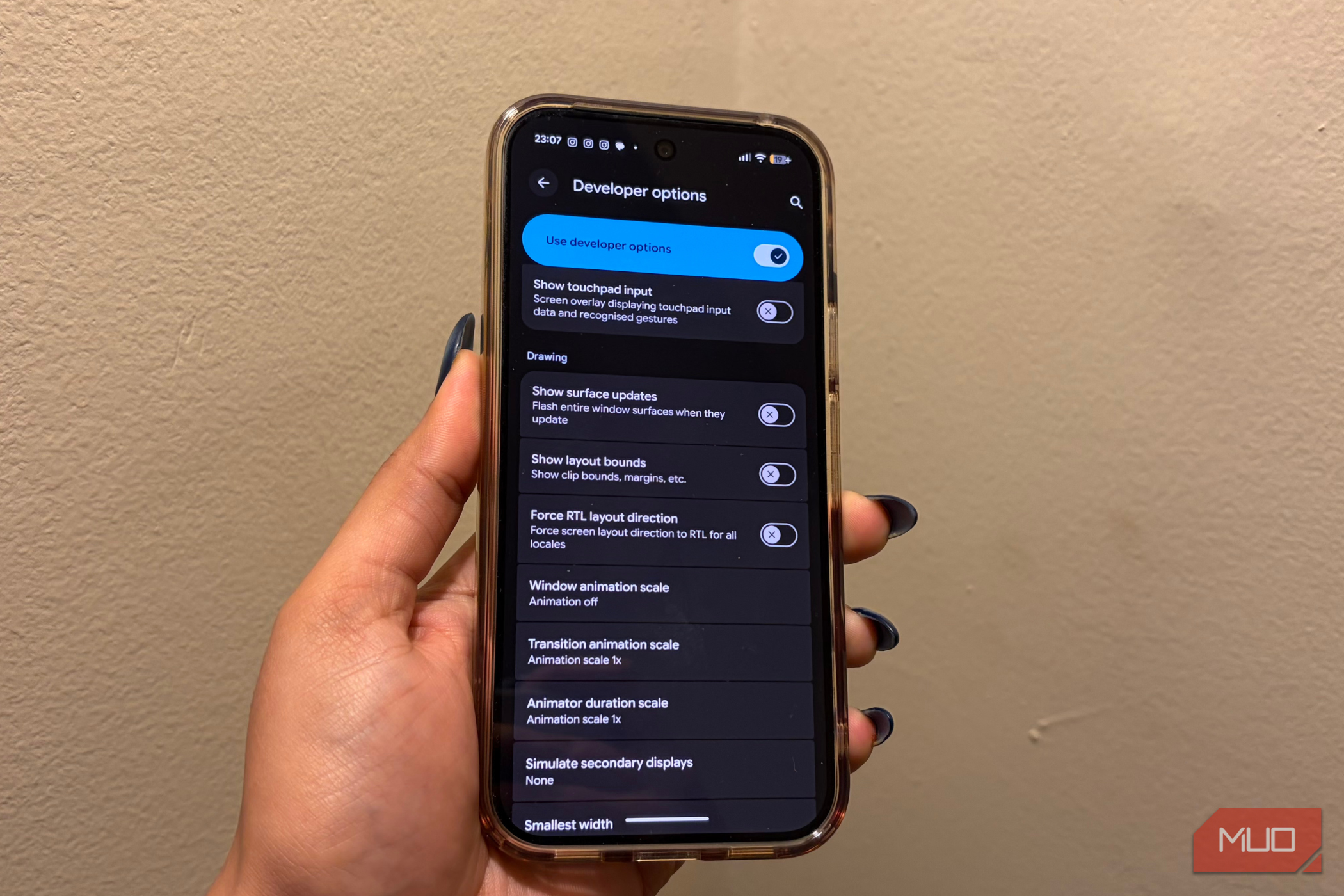 I changed one hidden Android setting and everything feels twice as smooth