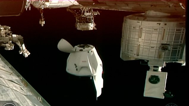 Moment NASA's SpaceX Crew-11 returns to Earth after medical emergency