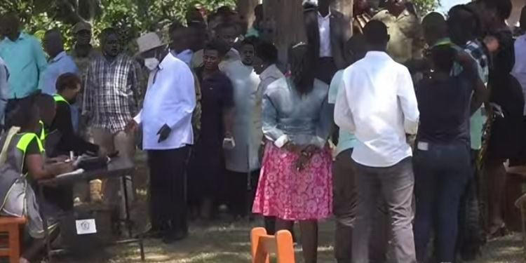 LIVE UPDATES: Museveni Adresses Ugandans After Casting His Vote