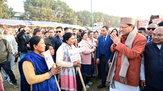 Uttarakhand CM inaugurates Uttarayani fair in Khatima, announces hill ...