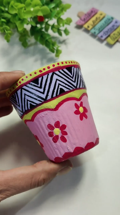 Transform plain pots into stunning art with creative painting ideas
