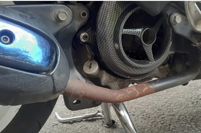 Bukan cuma buat campuran bakso, cairan ini bisa hilangkan karat di motor