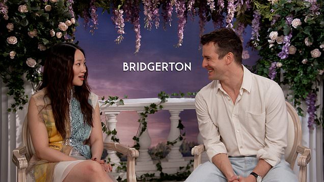 Luke Thompson and Yerin Ha cryptically tease their 'carriage scene' moment