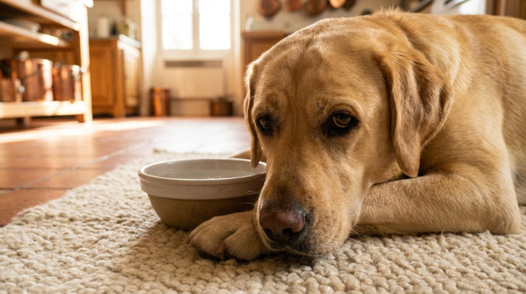 À partir de quand je devrais recommencer à nourrir un chien qui a vomi