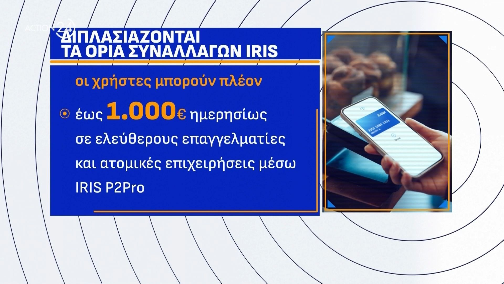 Ομ. Τσάπαλος: Διπλασιάζονται τα όρια συναλλαγών μέσω IRIS - Οι αλλαγές ...