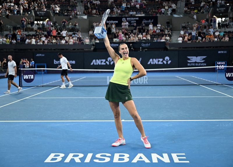 Tennis-top trio eye Grand Slam glory with Sabalenka targeting third ...