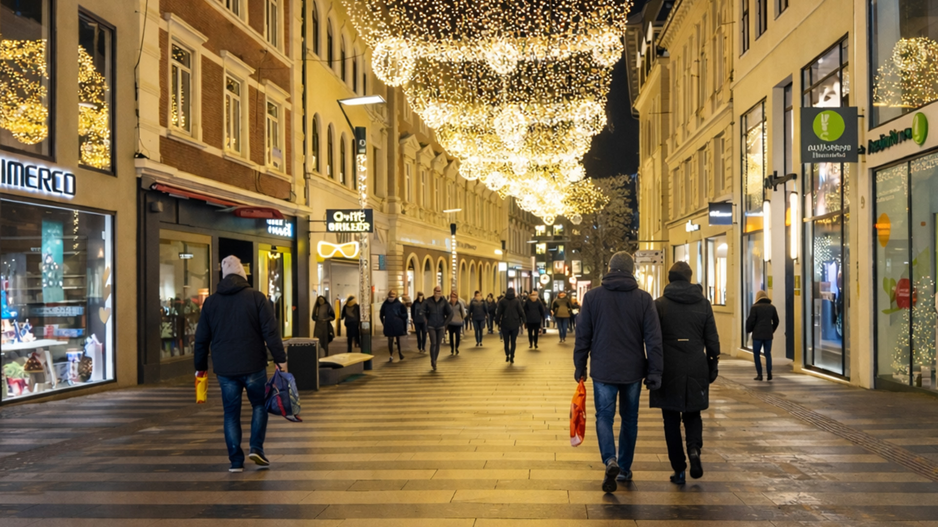 Diese Straße erstrahlt wie im Traum