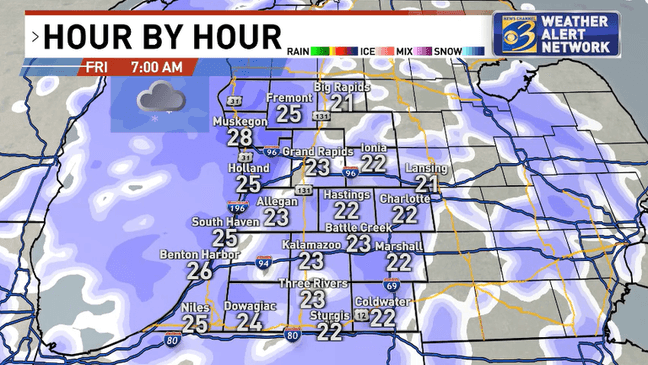 Lake effect snow pounds Berrien County, northwest Indiana; more snow on ...