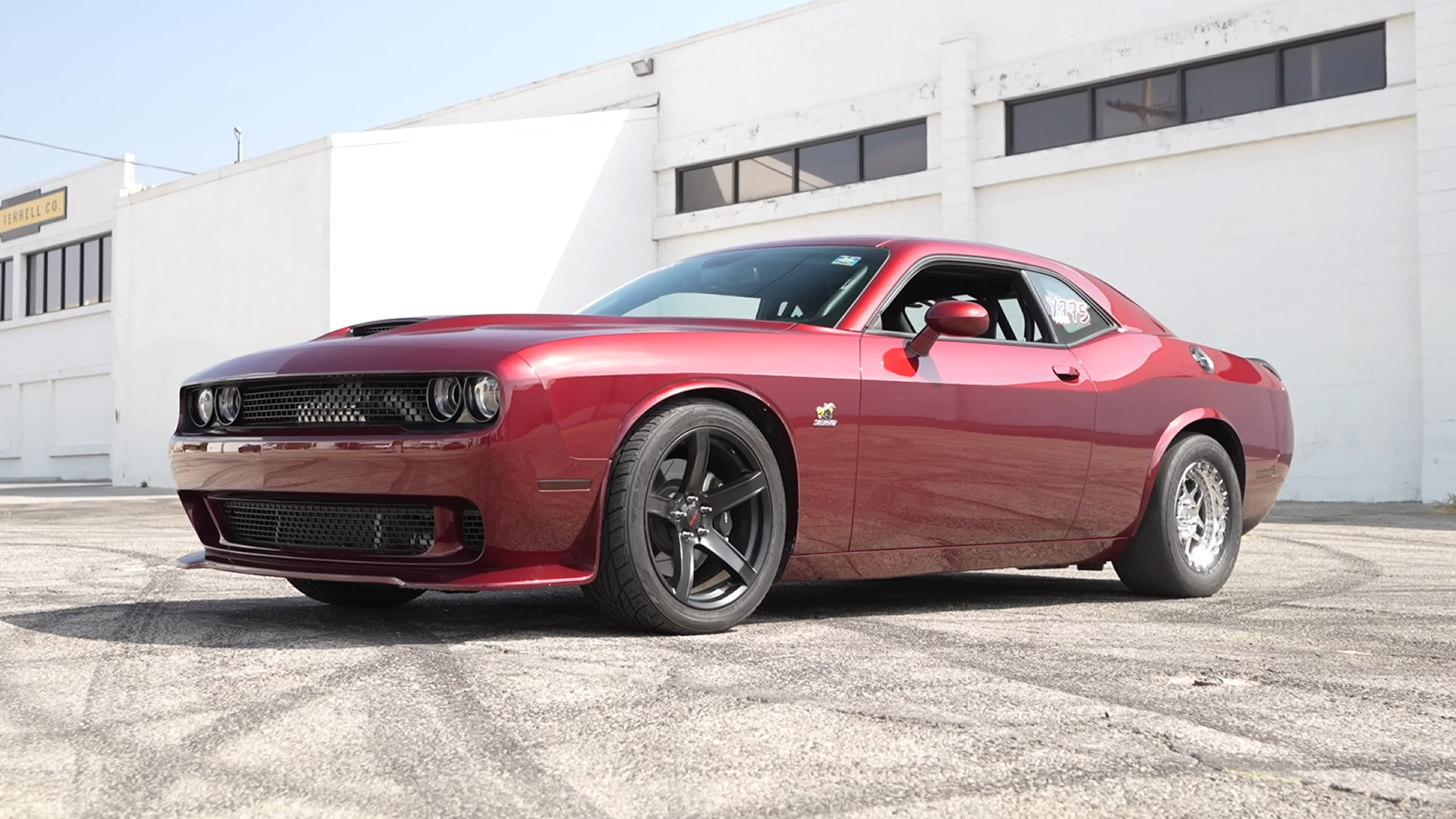 High horsepower Dodge Challenger drag car full review
