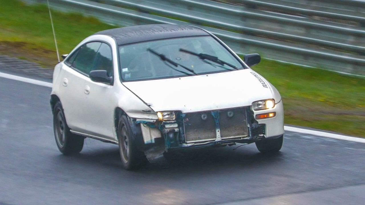 Compilation of car failures on Nürburgring