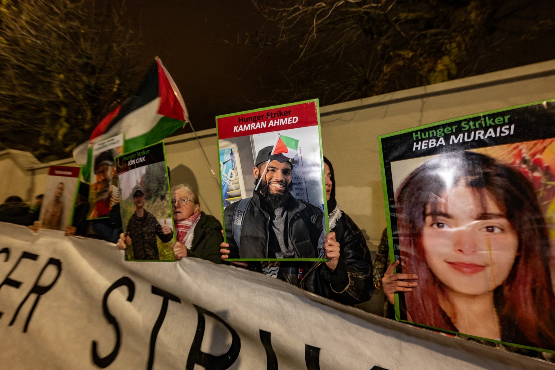 Three Palestine protesters end 73-day hunger strike