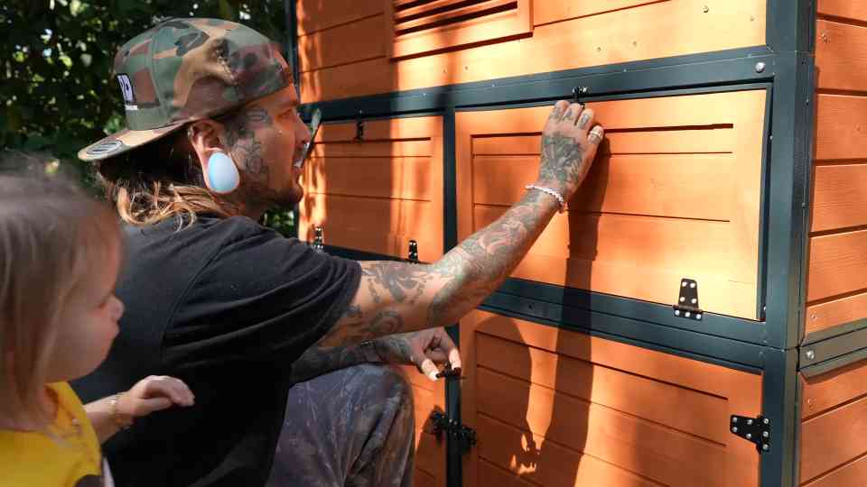 The first moments inside a space built to last