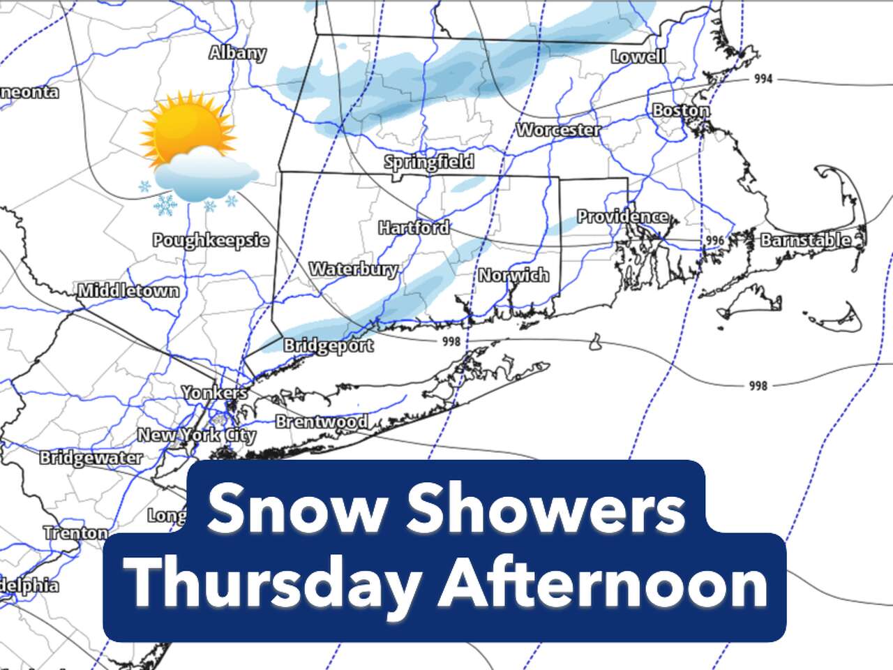 Bitter cold, multiple snow chances in Connecticut's forecast. Here's ...