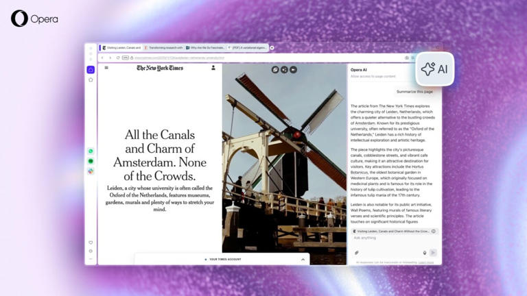 « La troisième renaissance d’Opera One » : le navigateur web européen ...