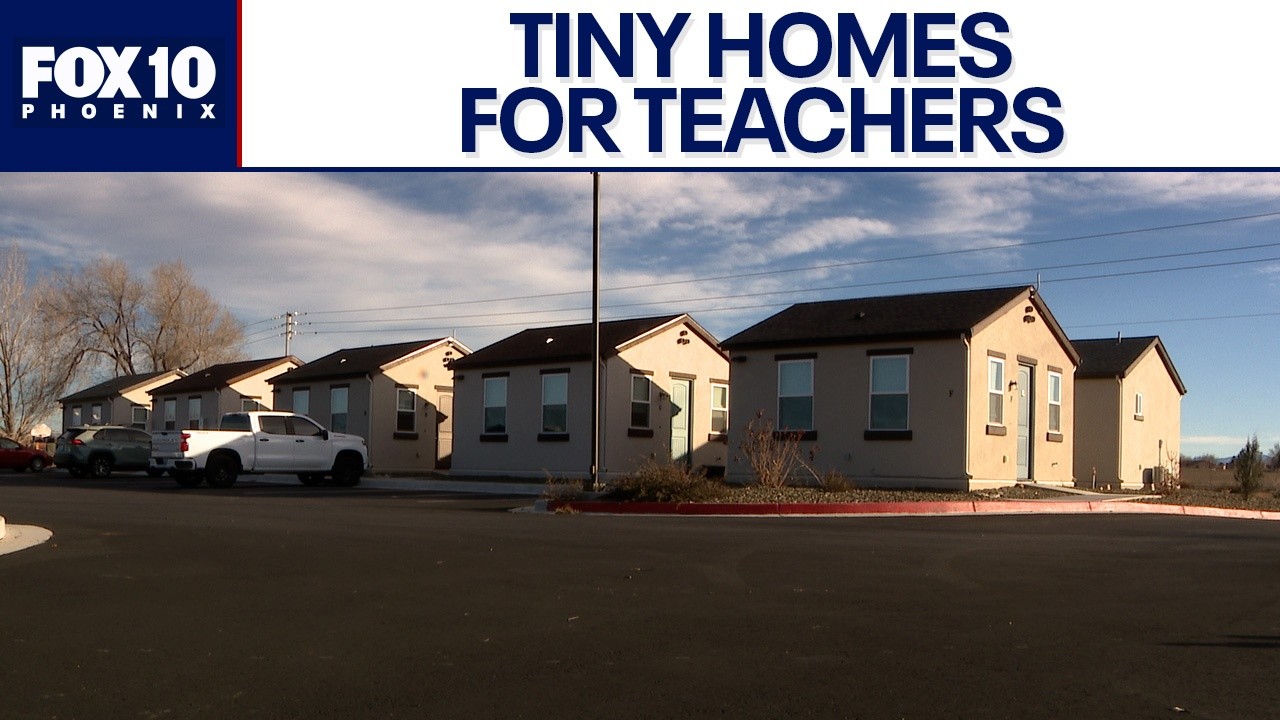 Tiny homes built to recruit, retain educators in Chino Valley