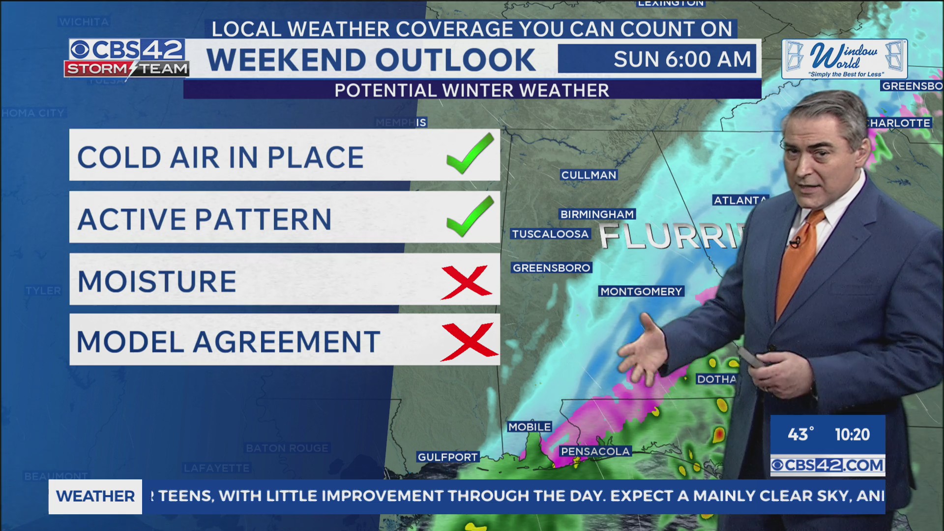 Arctic blast arrives tonight with flurries, possible snow this weekend ...
