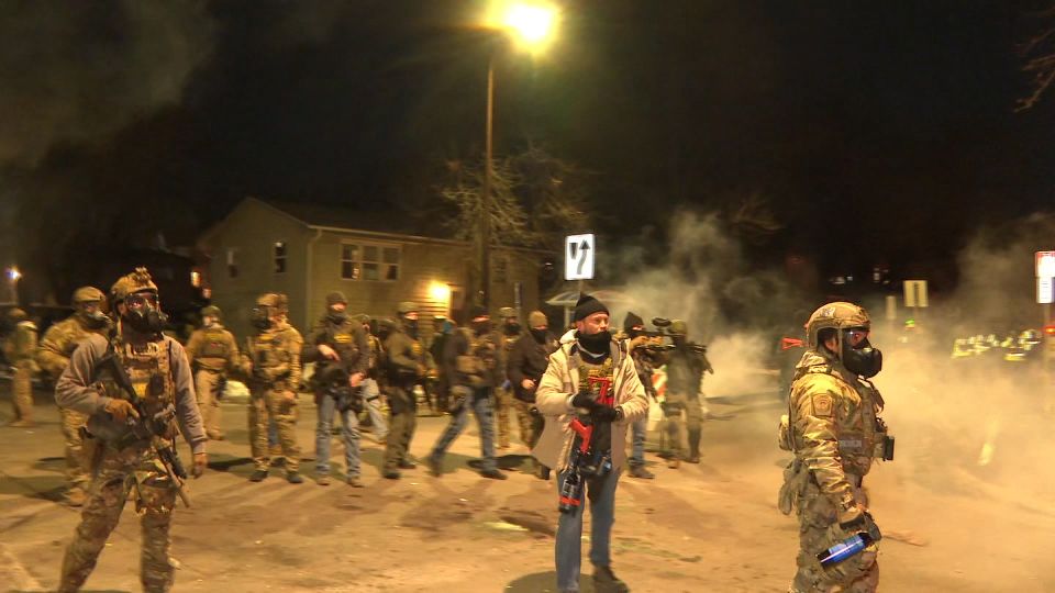 CNN crew in Minneapolis hit with flashbangs and tear gas amid ICE protests