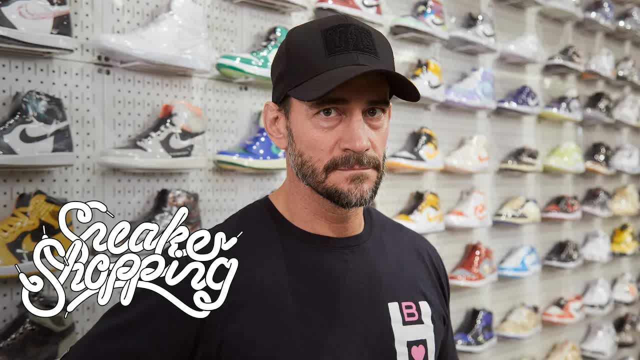 CM Punk goes sneaker shopping with Complex