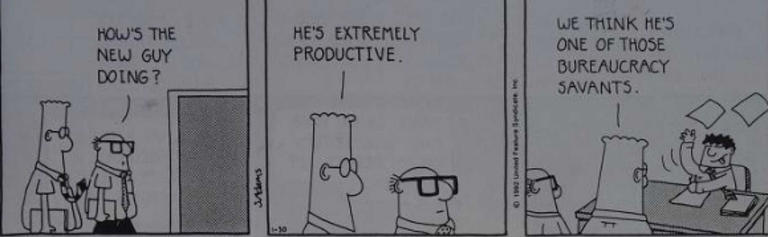 8 Classic Early 1990s Dilbert Comics Everyonce Can Enjoy