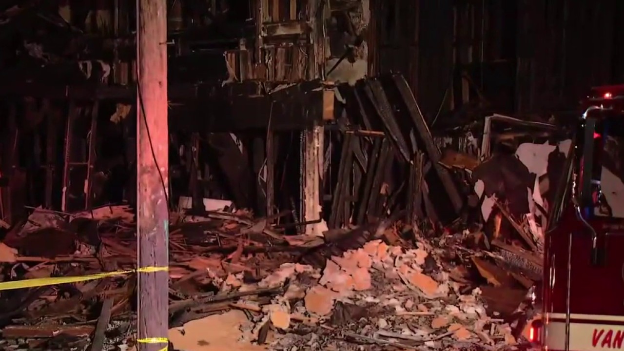 K-9 called to sniff scene in North Hills fire