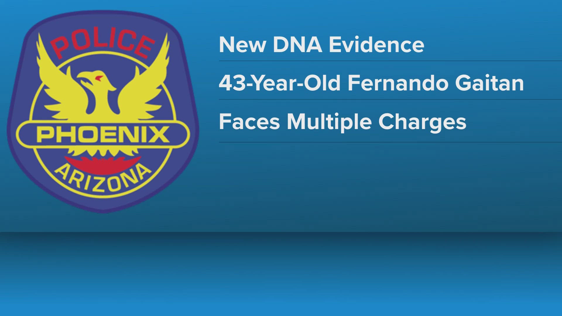 Arrest made in 2014 murder cold case in Phoenix