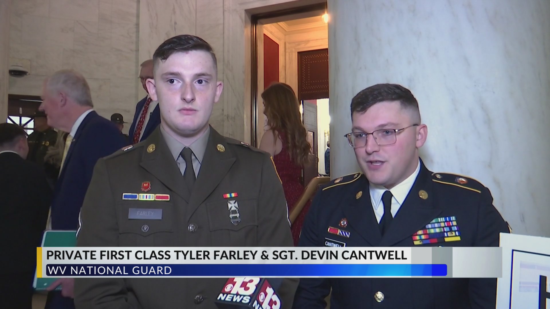 WVa. National Guardsmen honored at State of the State address