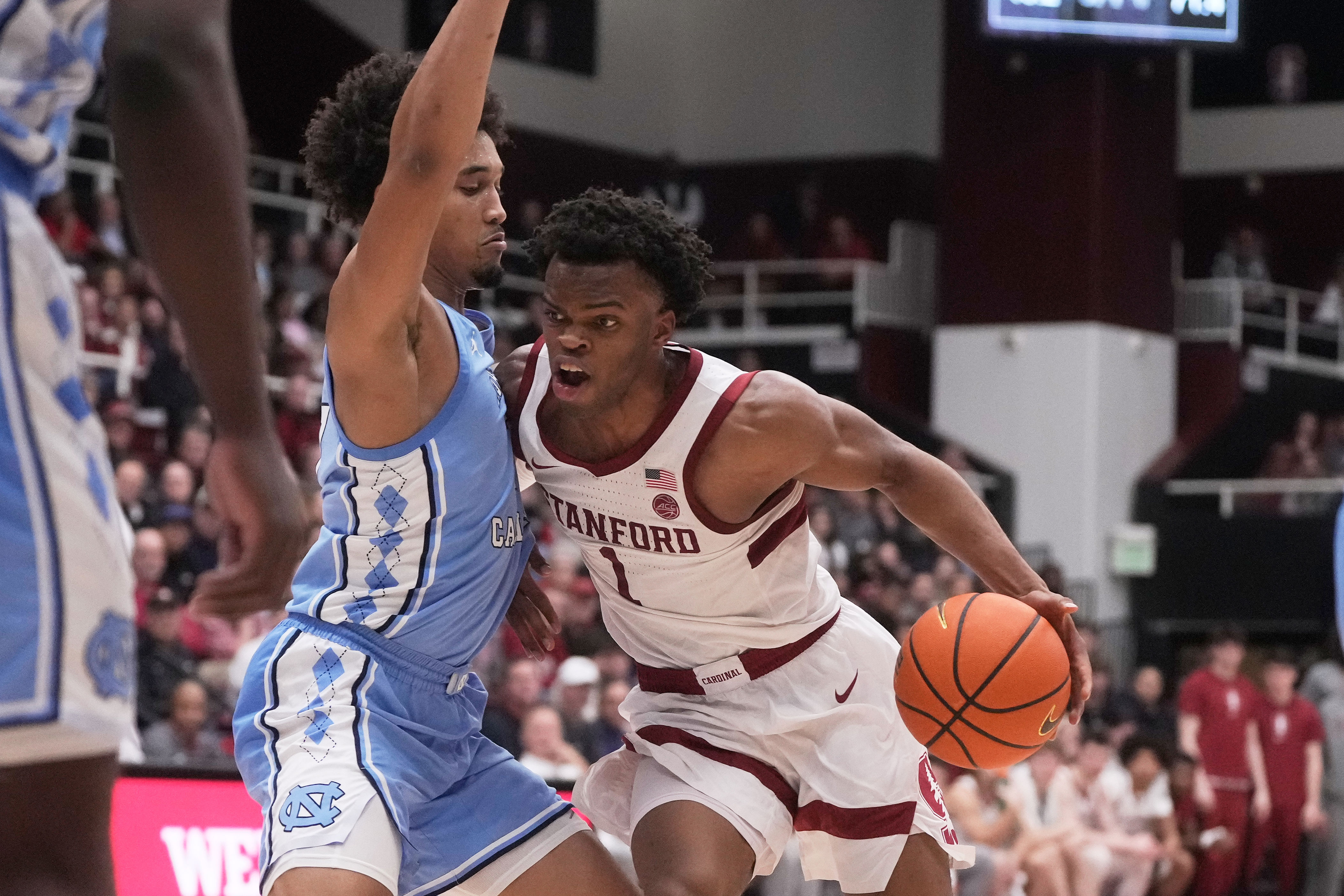 Stanford's freshman phenom Ebuka Okroie leads 95-90 win over No. 14 ...