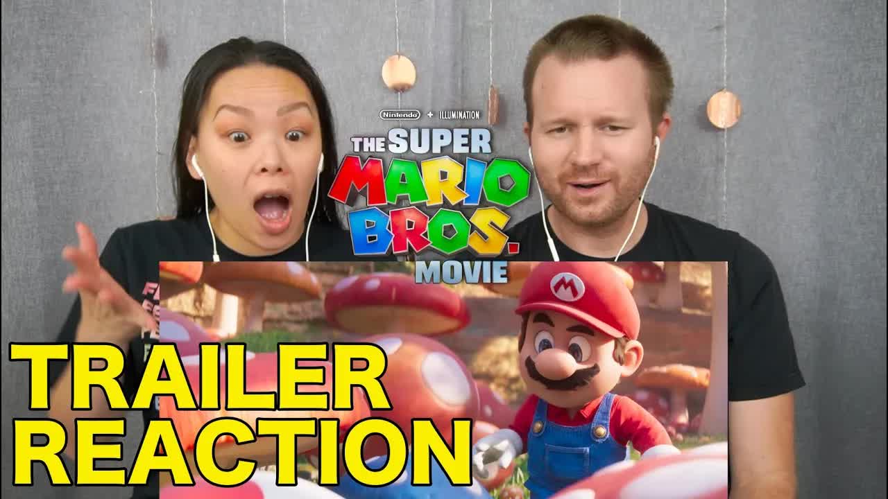 Super Mario Bros movie teaser trailer // reaction & review