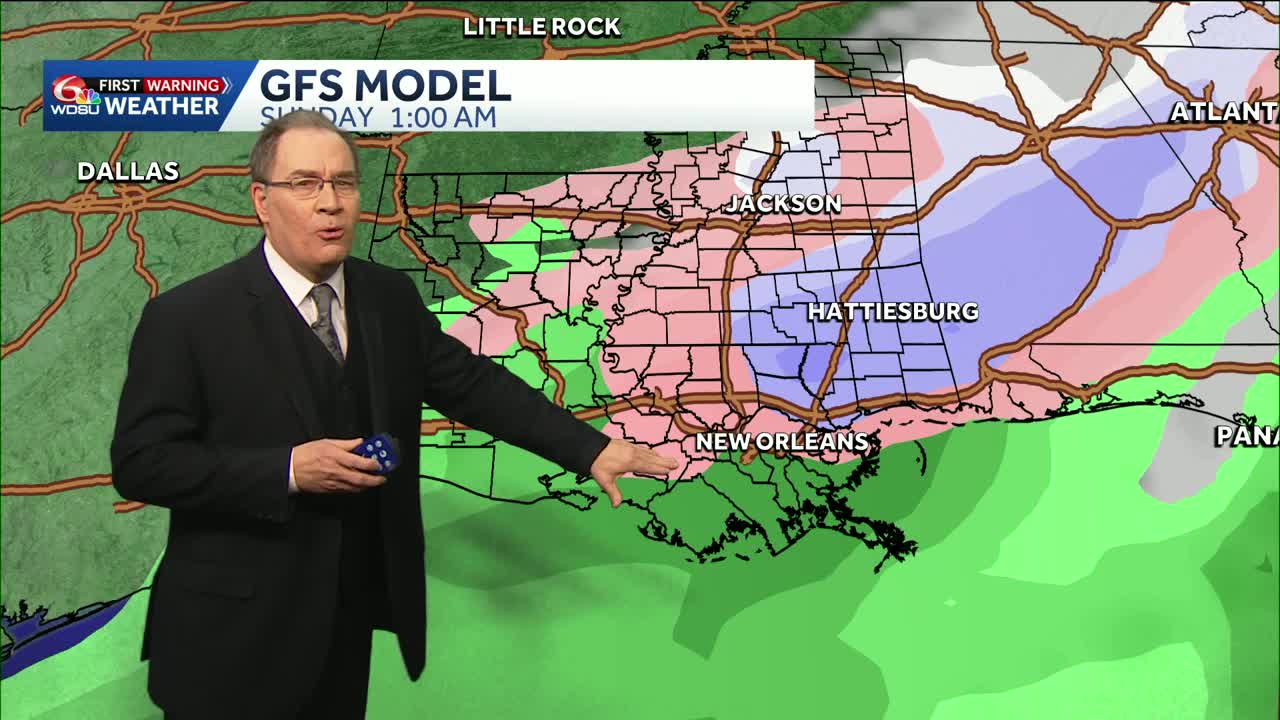 Wind chills in the 20s Thursday; possible winter weather this weekend