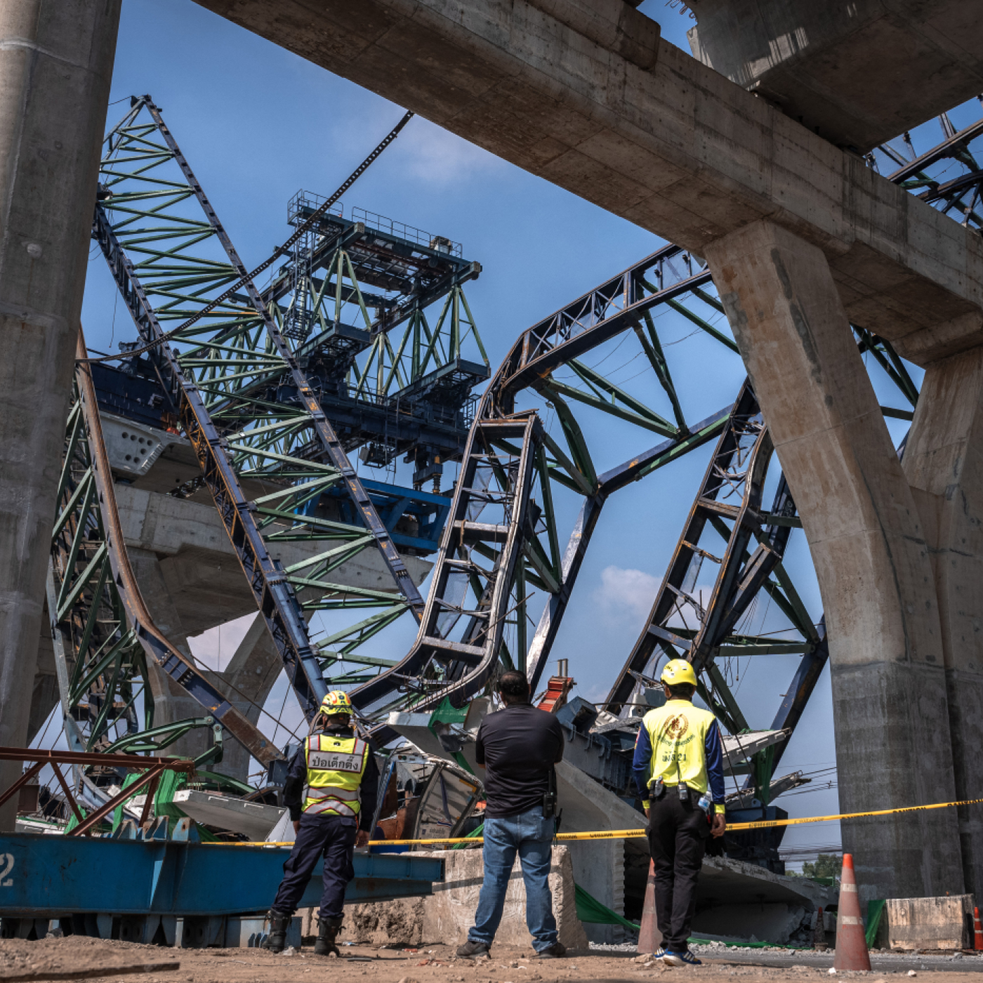 Erneut Kran in Thailand eingestürzt - zwei Tote