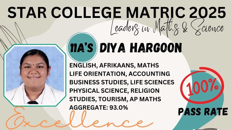 How Star Colleges performed in the 2025 matric exams - beyond the 100% ...