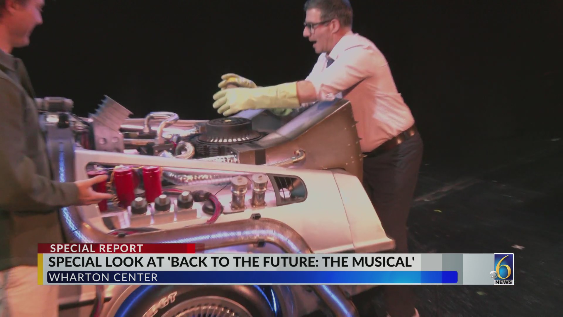 Special look at "Back to the Future" the musical at the Wharton Center