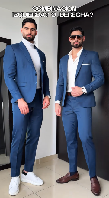 Cómo vestir un traje azul con estilo y elegancia
