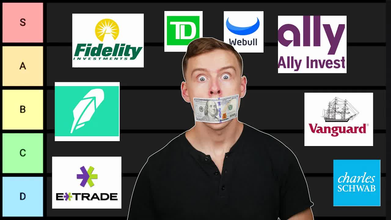 Stock broker tier list (best stock brokers ranked)