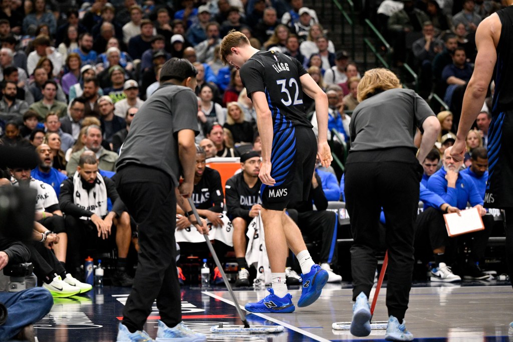 Cooper Flagg exits with ankle sprain in Mavericks nightmare