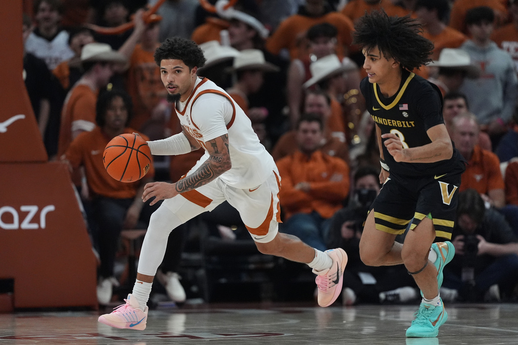 Texas hands No. 10 Vanderbilt its first loss of the season with a ...