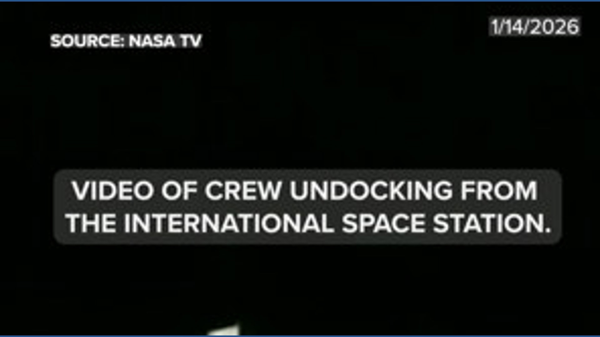 SPACE X crew return from the ISS