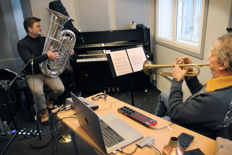 Trompet møter tuba når Molvær og Herskedal har premiere for ny duo