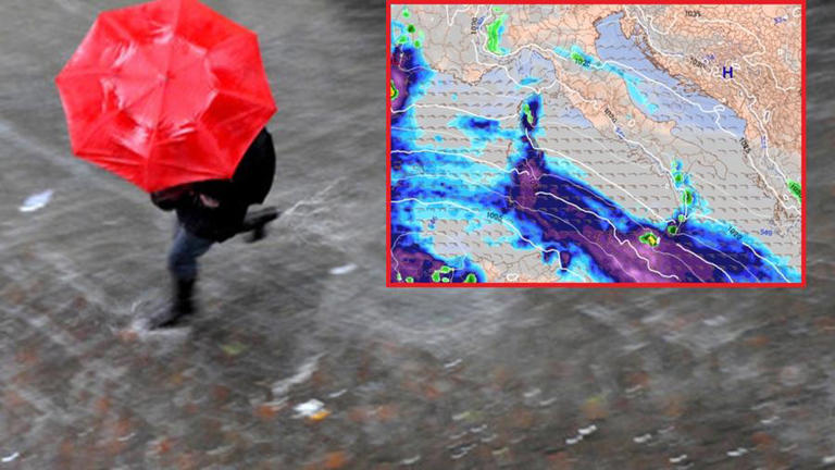 Tempesta di scirocco e piogge molto intense: ipotesi ciclone ...