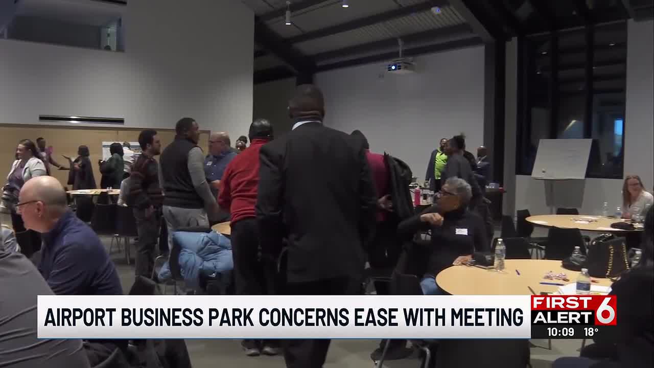 Omaha Airport Business Park concerns ease with meeting