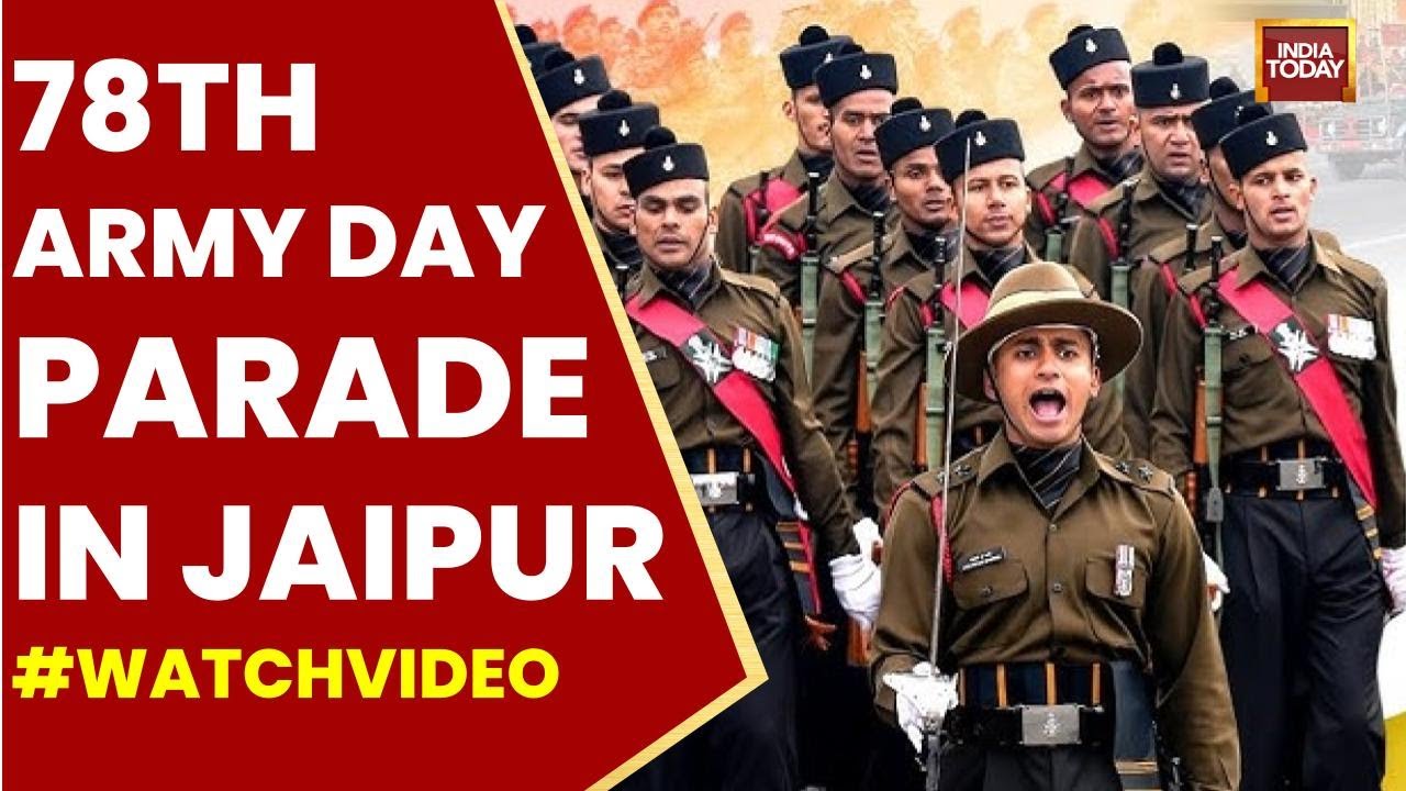 78th Army Day parade in Jaipur: Indian Army showcases indigenous might ...