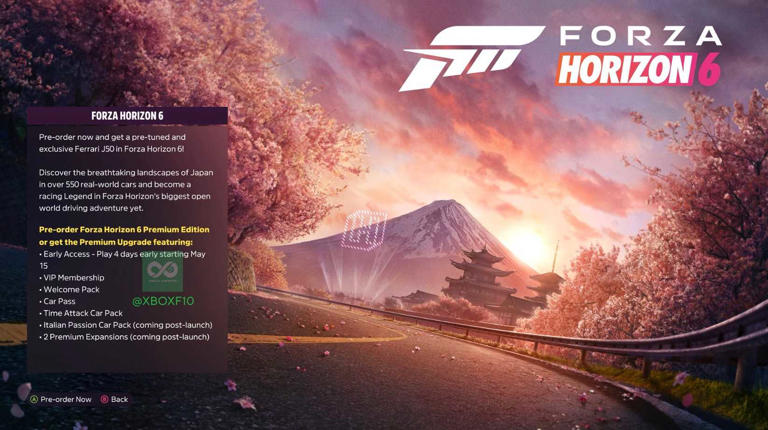 Forza Horizon 6 release date might've leaked inside Forza Horizon 5