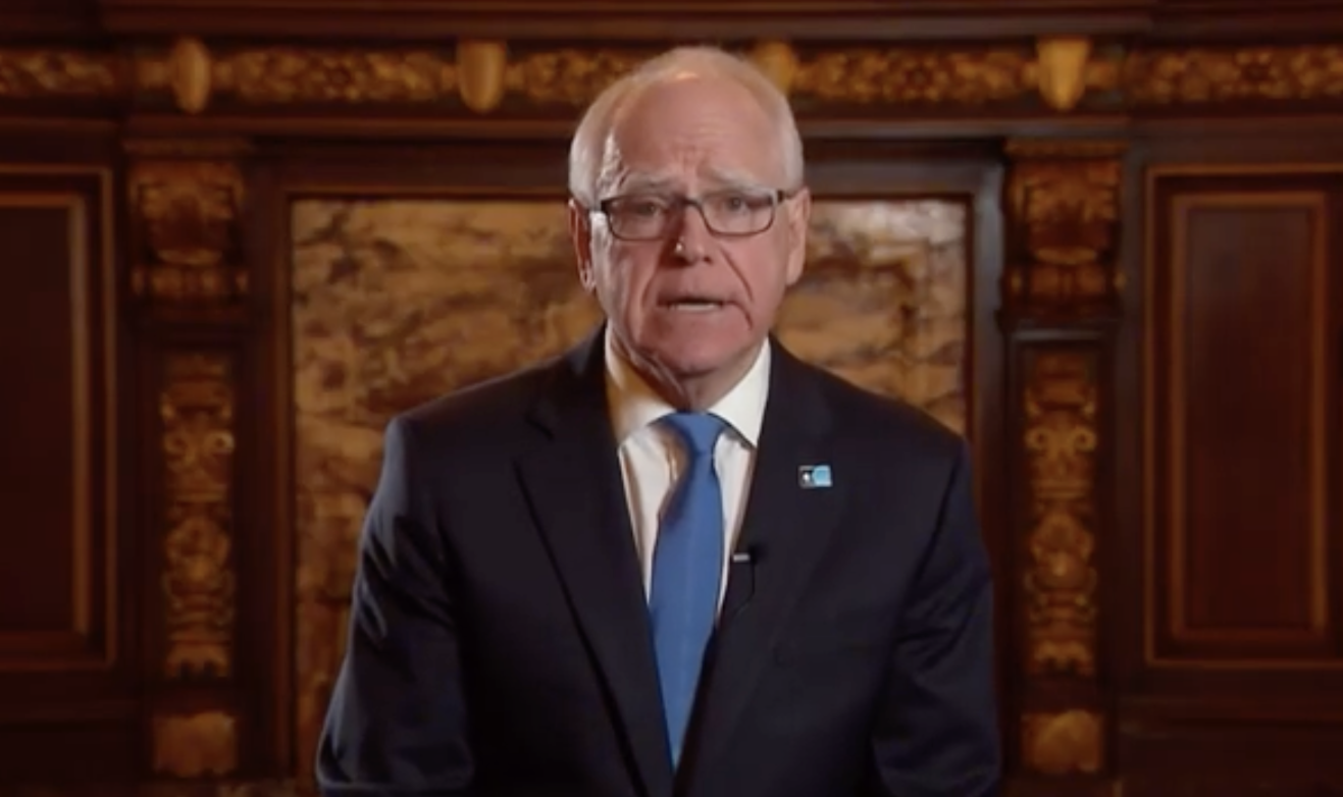 'It's a campaign of organized brutality': Tim Walz puts his foot down ...