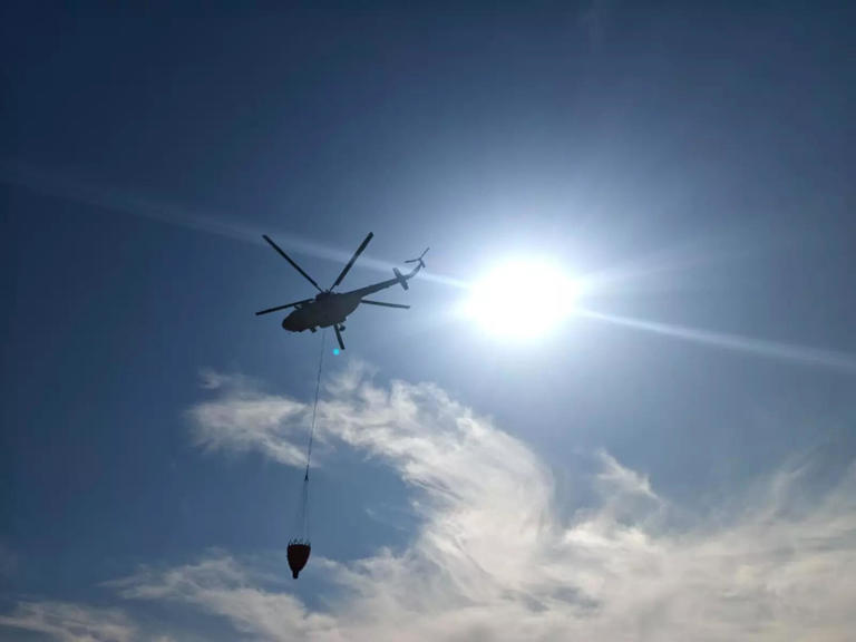 Uttarakhand: IAF swiftly responds to forest fire in Nanda Devi ...