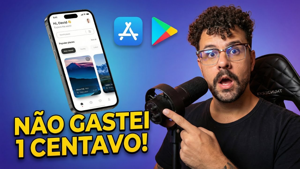 Criei um app mobile grátis usando IA (ninguém está falando disso)