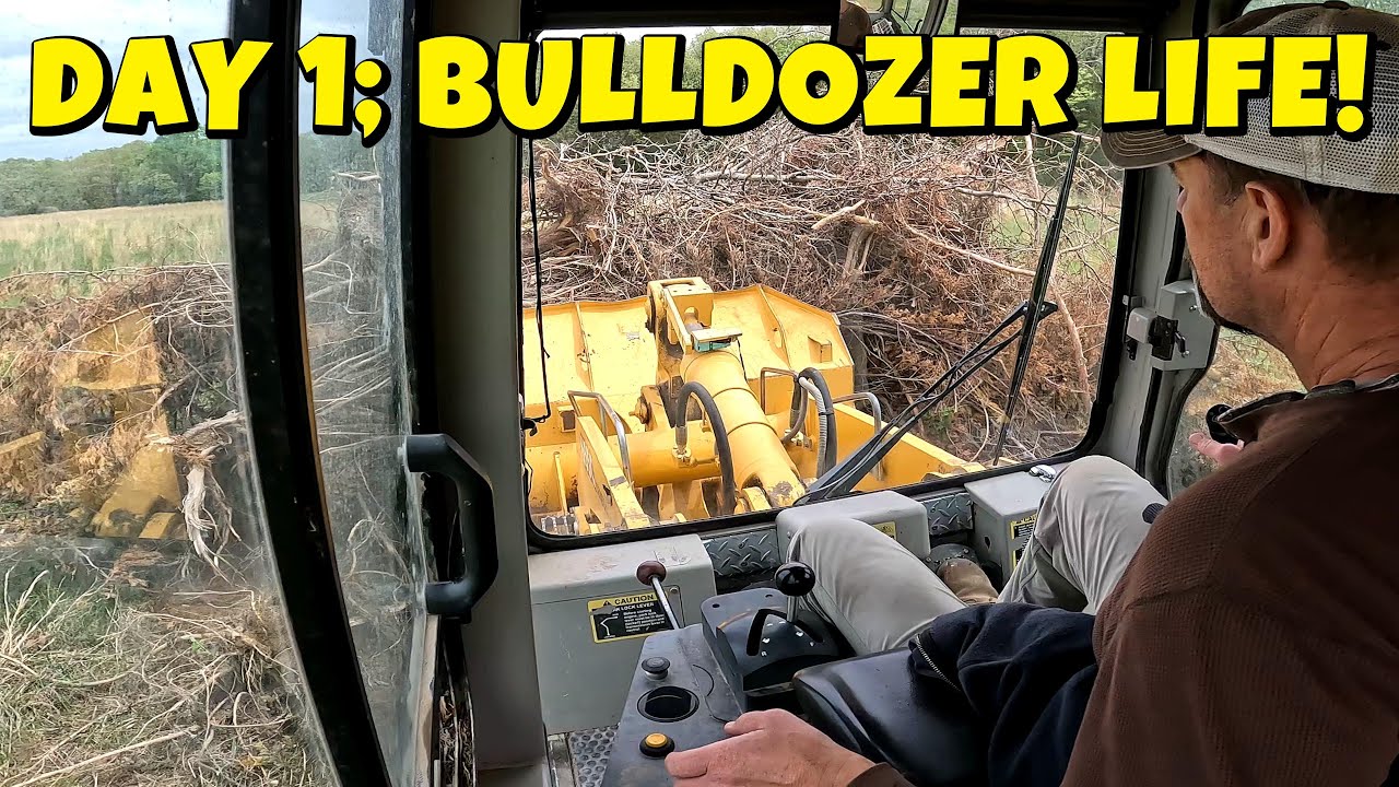 Learning to run a bulldozer: Training day