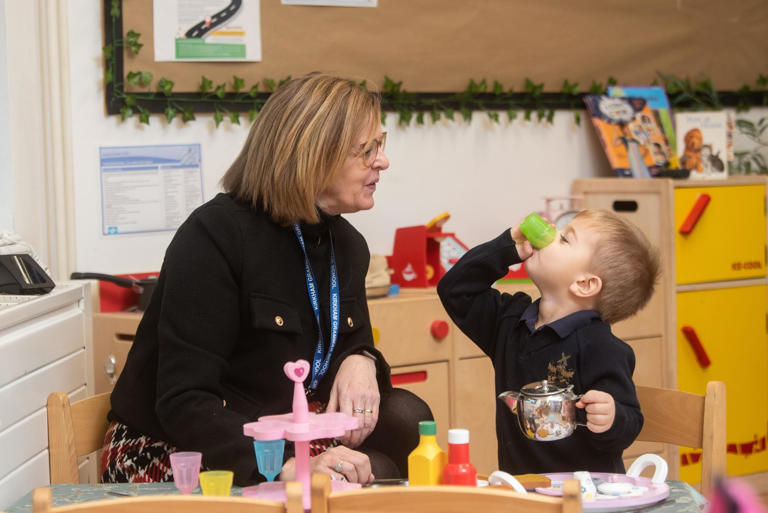 10 pics as Kirkham Grammar School launches first ever nursery for ...