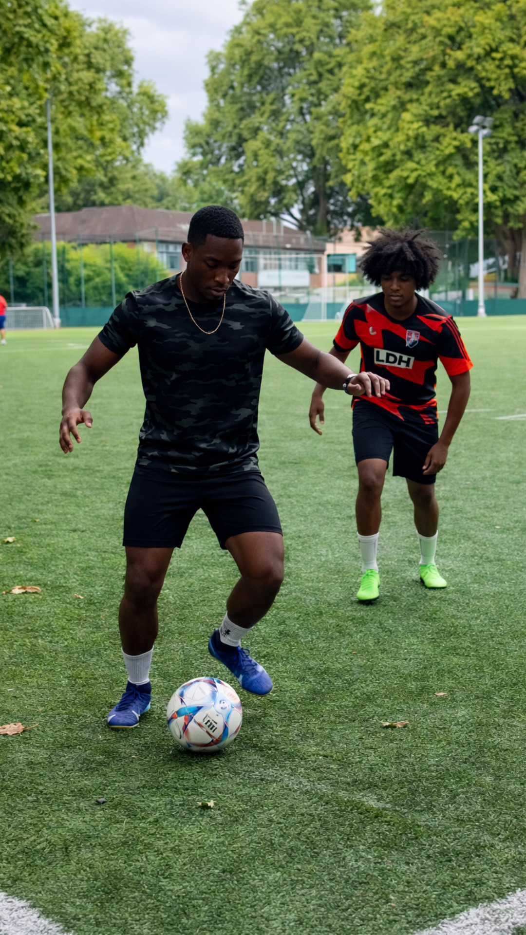 The best soccer skill when you’re trapped in the corner