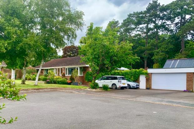 Three-bed bungalow with swimming pool for sale near Taunton for £675k